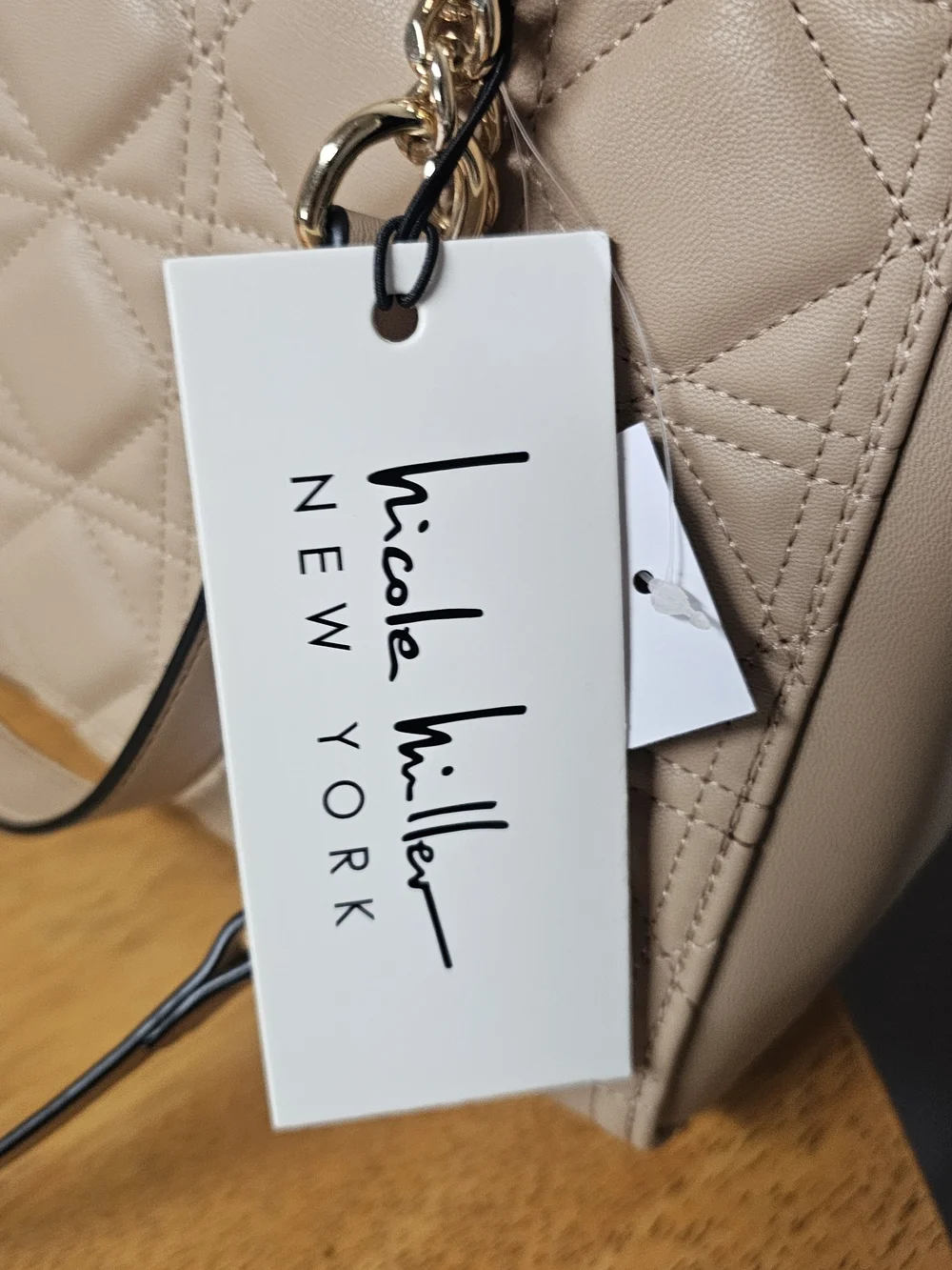Nicole Miller New York | Bags | Nicole Miller Beige Nude Tan Shoulder ...